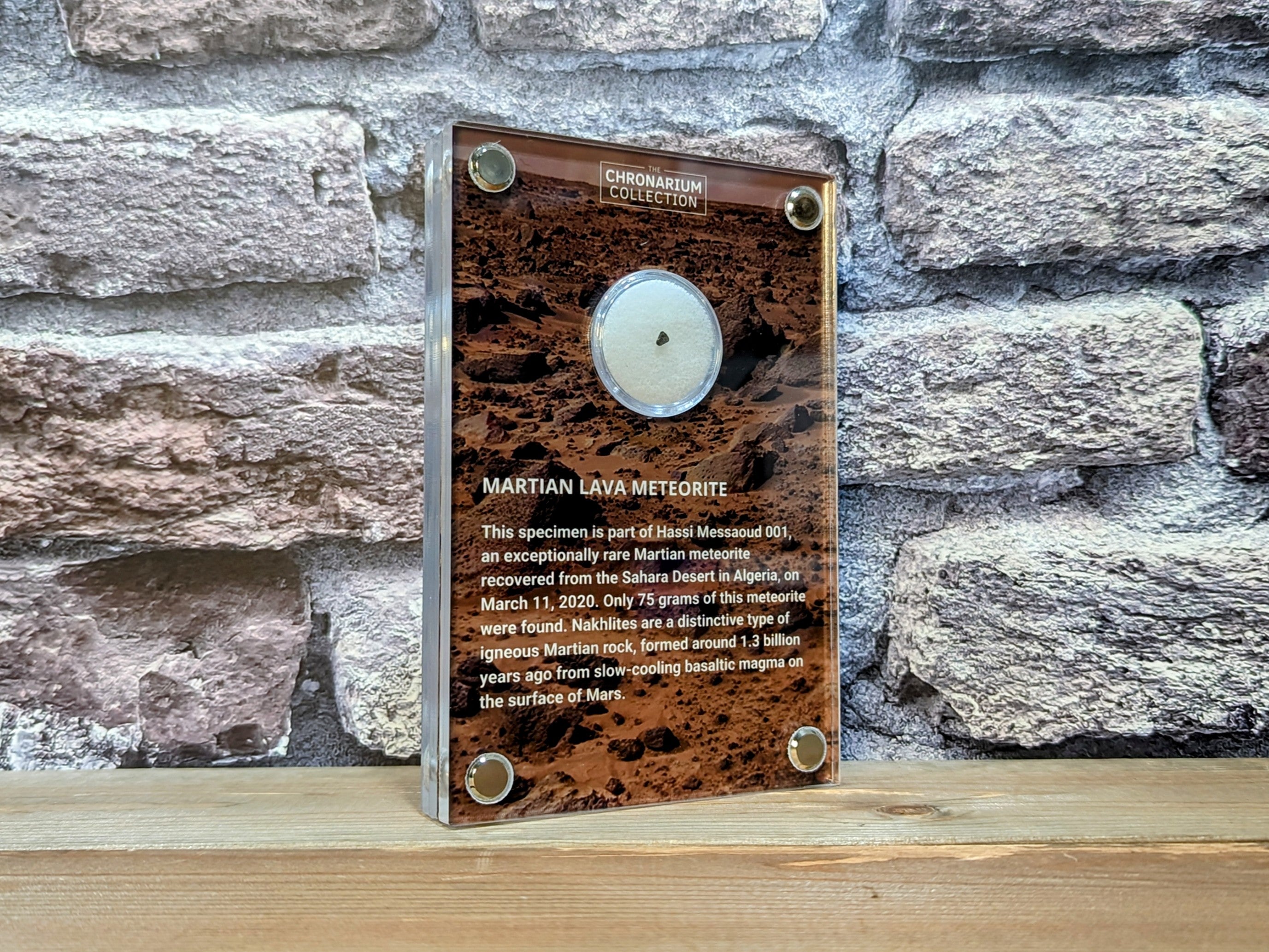 Martian Lava Meteorite – Chronarium Collection
