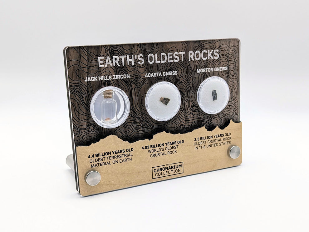 Earth's Oldest Rocks Display – Chronarium Collection